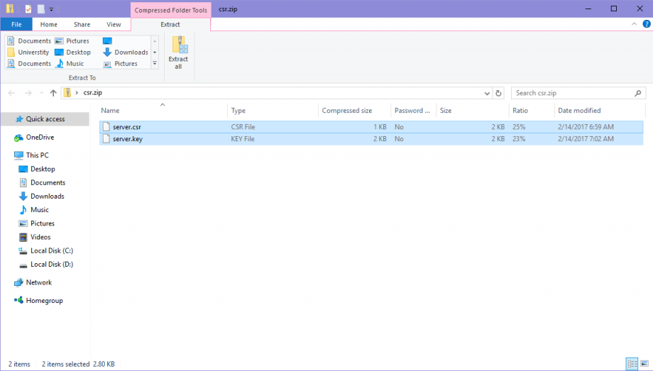 CSR generation on SonicWall – Knowledge Center
