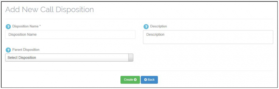 AstriCC Campaign Config (Tenant View) – Call Disposition – Knowledge Center