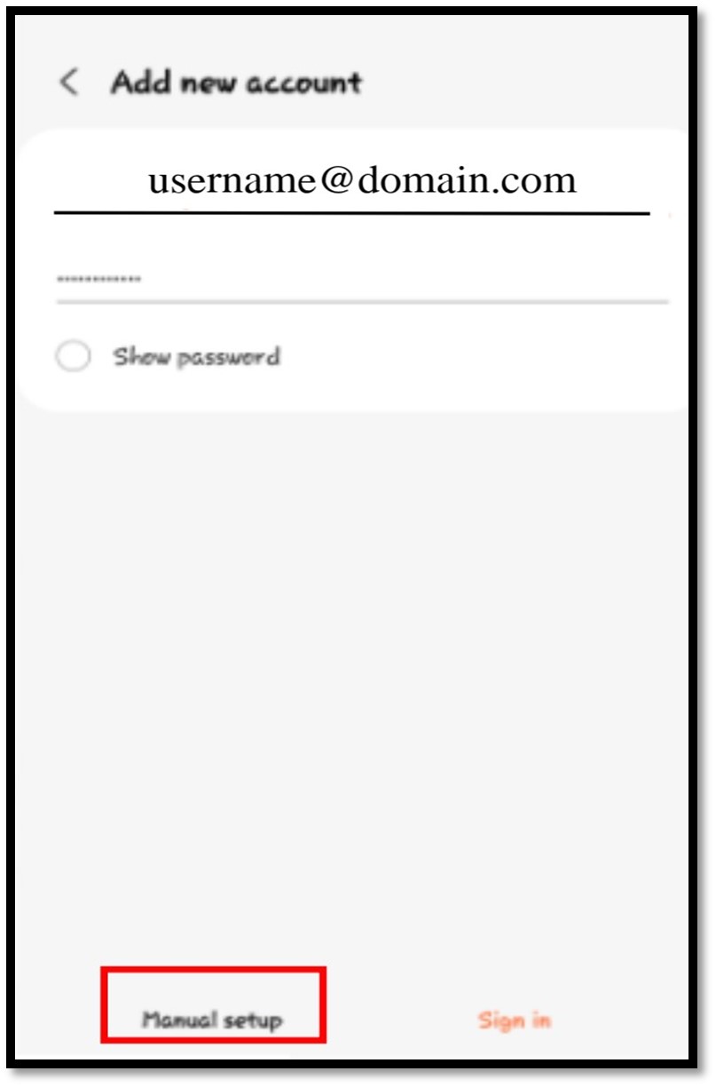 How to setup email account in Android Smartphone – Knowledge Center